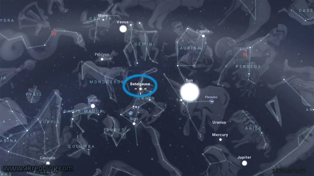 Fixed Star Betelgeuse, Its Characteristics, Positive and Negative Effects