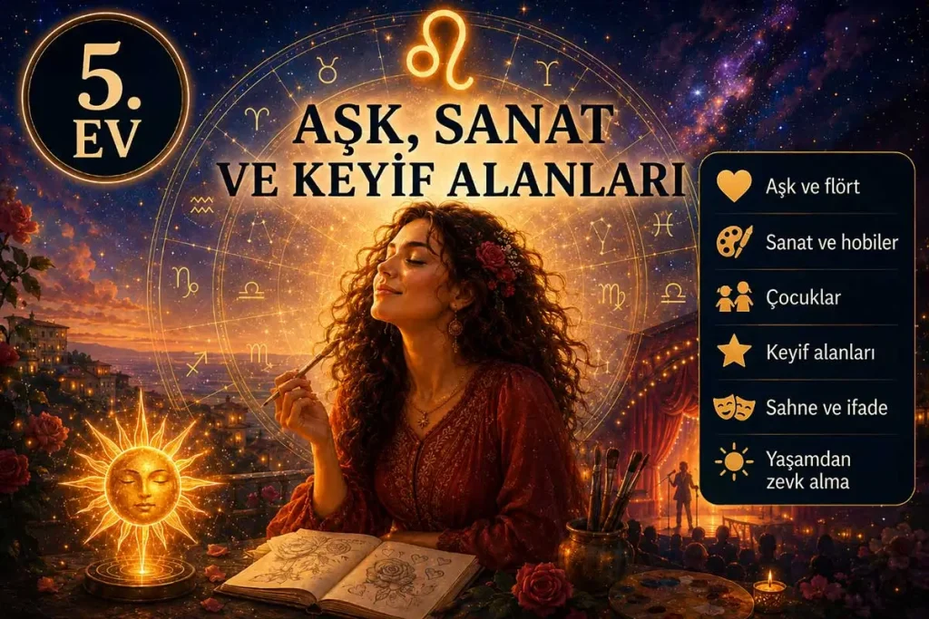 5. Ev Neyi Temsil Eder? Aşk, Sanat ve Keyif Alanları - Akrep Blog